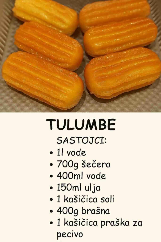 Recept za prave bosanske tulumbe koji uspeva svakoj domaćici: Ukus im ...
